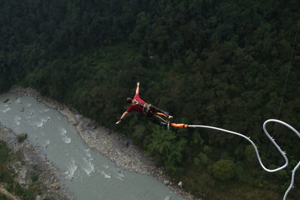 Bungee Jumping in Nepal: Thrills - Earth Meets Sky Treks